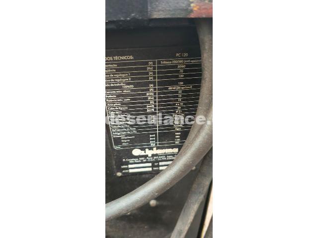 Lote - MÁQ. CORTE A PLASMA M/ESAB MOD. PC 120. - deseulance.com