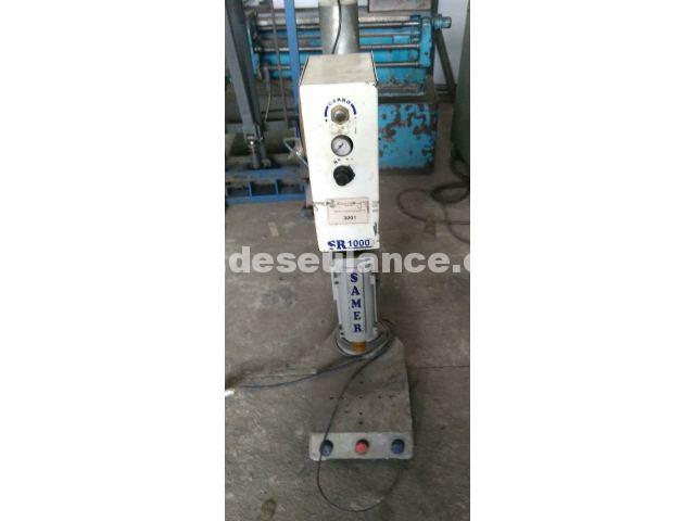 Lote - MÁQ. DE SOLDA ULTRASSOM M/SEMER MOD. SR 1600. - deseulance.com